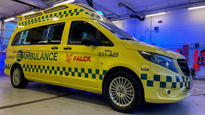 Første el-ambulance sættes nu i drift – BeredskabsInfo
